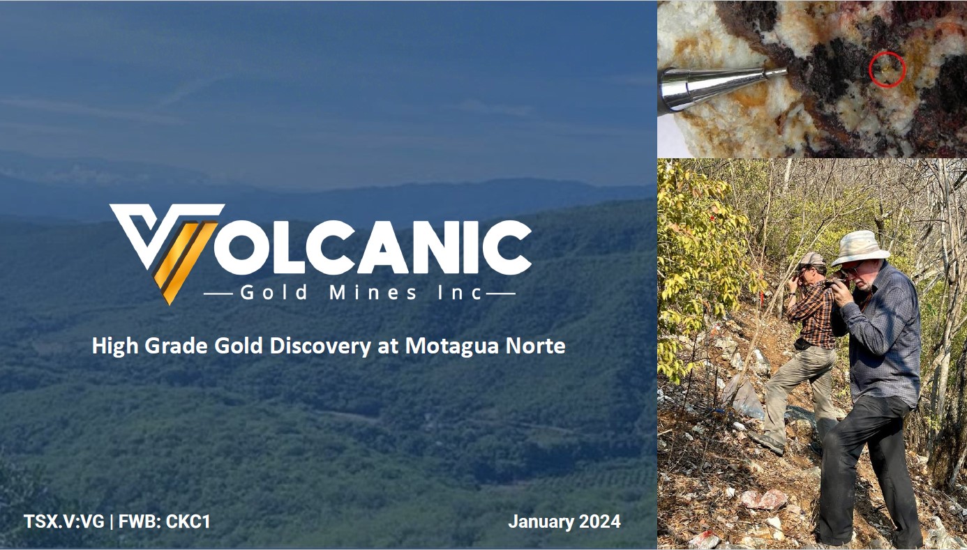 Presentations | Volcanic Gold Mines Inc.